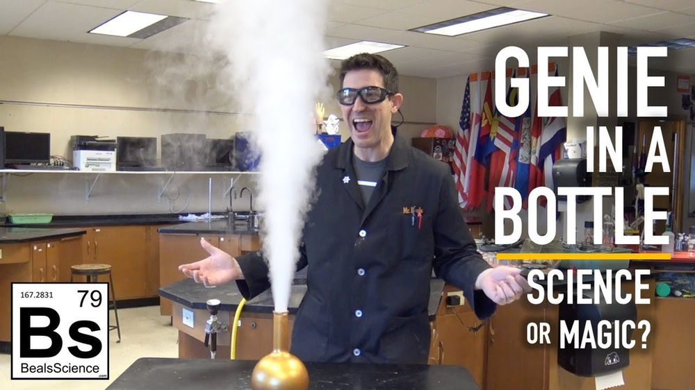 Genie in a Bottle Trick - Science or Magic?