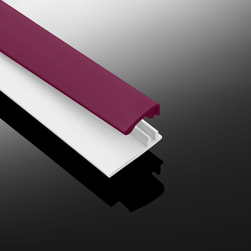 Plum Gloss Wall Cladding Starter Profile