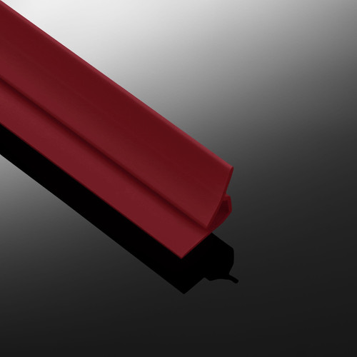 Ruby Red Gloss Wall Cladding Internal Corner Joint | Hygienic Sheets Shop
