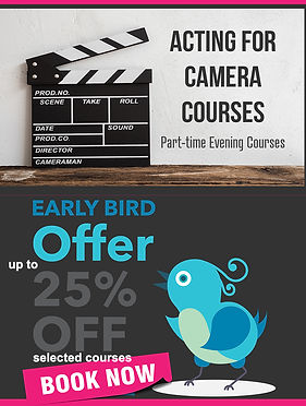 acting on camera course