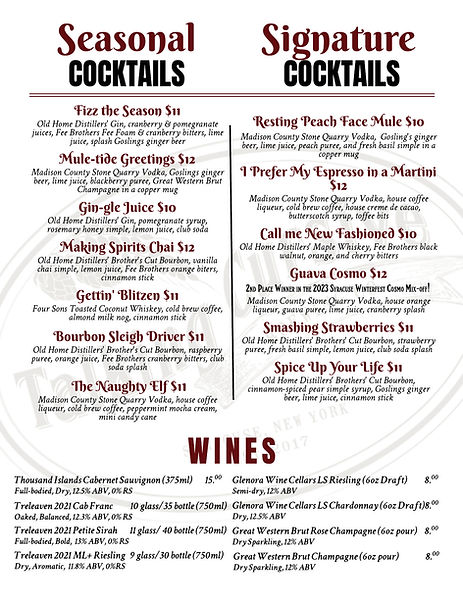 Brewery | Talking Cursive Brewing Company | Syracuse