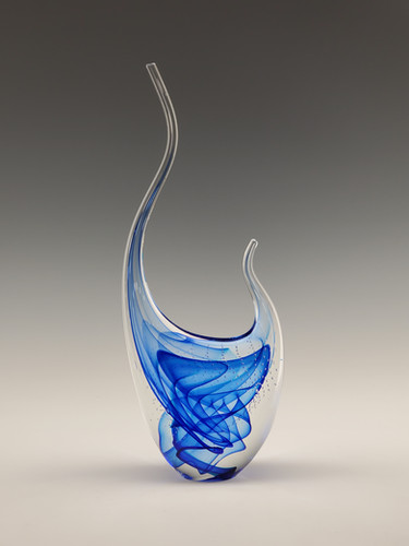 18" Two Point Flame | merid-glass