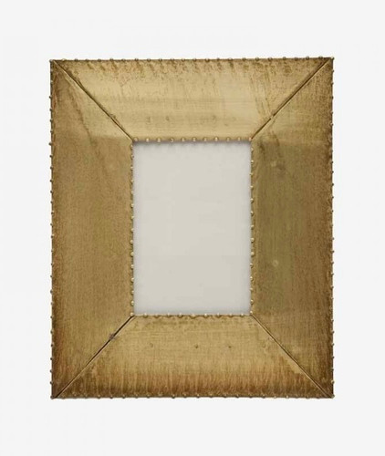 SMALL GOLDEN IRON PHOTO FRAME | manor-house-malta