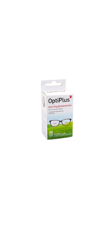 OptiPlus Anti Fog Lens Wipes (30 sachets per box) | Leong Yew Optical