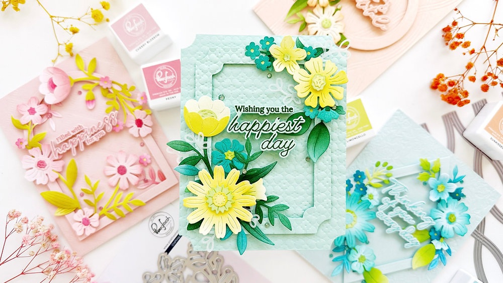 Color study: matching your cardstock with your main images