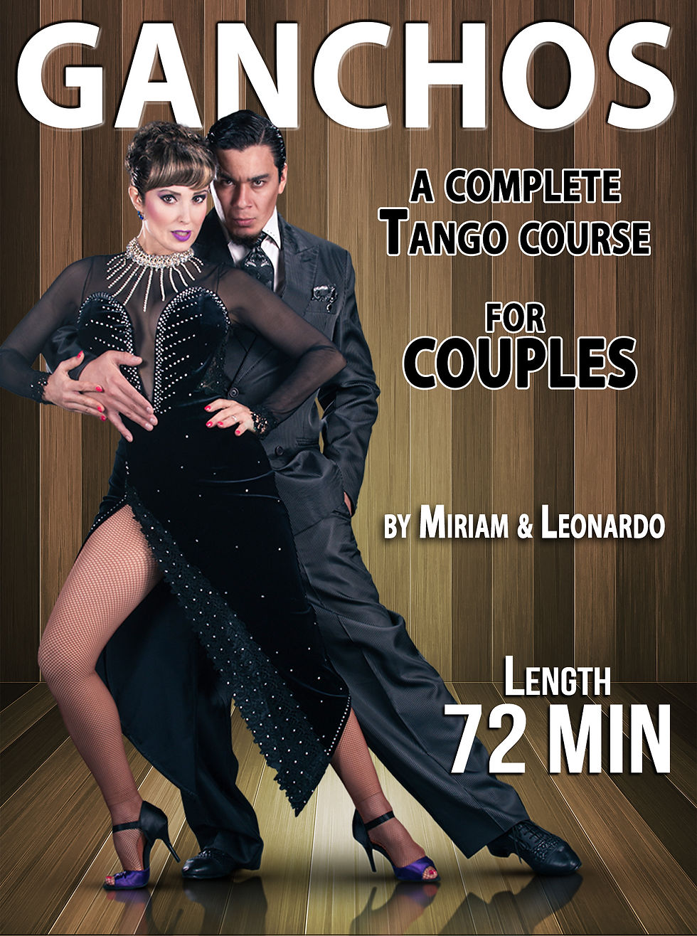 "GANCHOS" (Downloadable Tango Course for Couples) | MIRIAM & LEONARDO