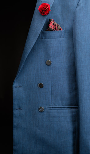 OCEAN BLUE PLAIN (Tango suit) | MIRIAM & LEONARDO