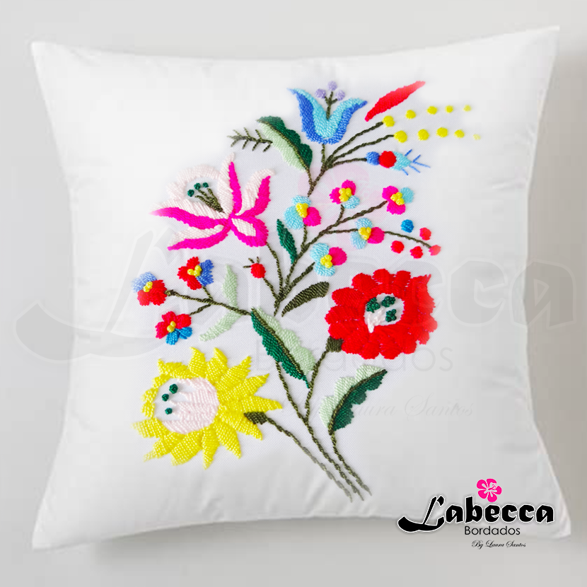 KIT BORDACOJIN AKANTHA | Bordados a Mano