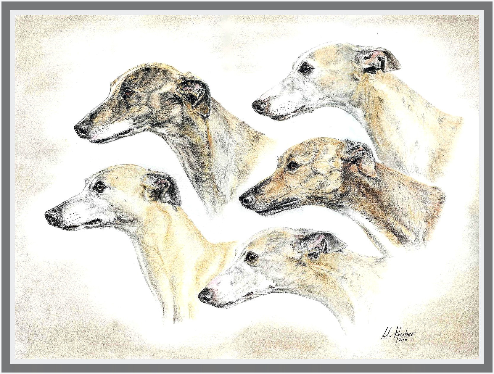 Tierportraits Ute Huber Kunst