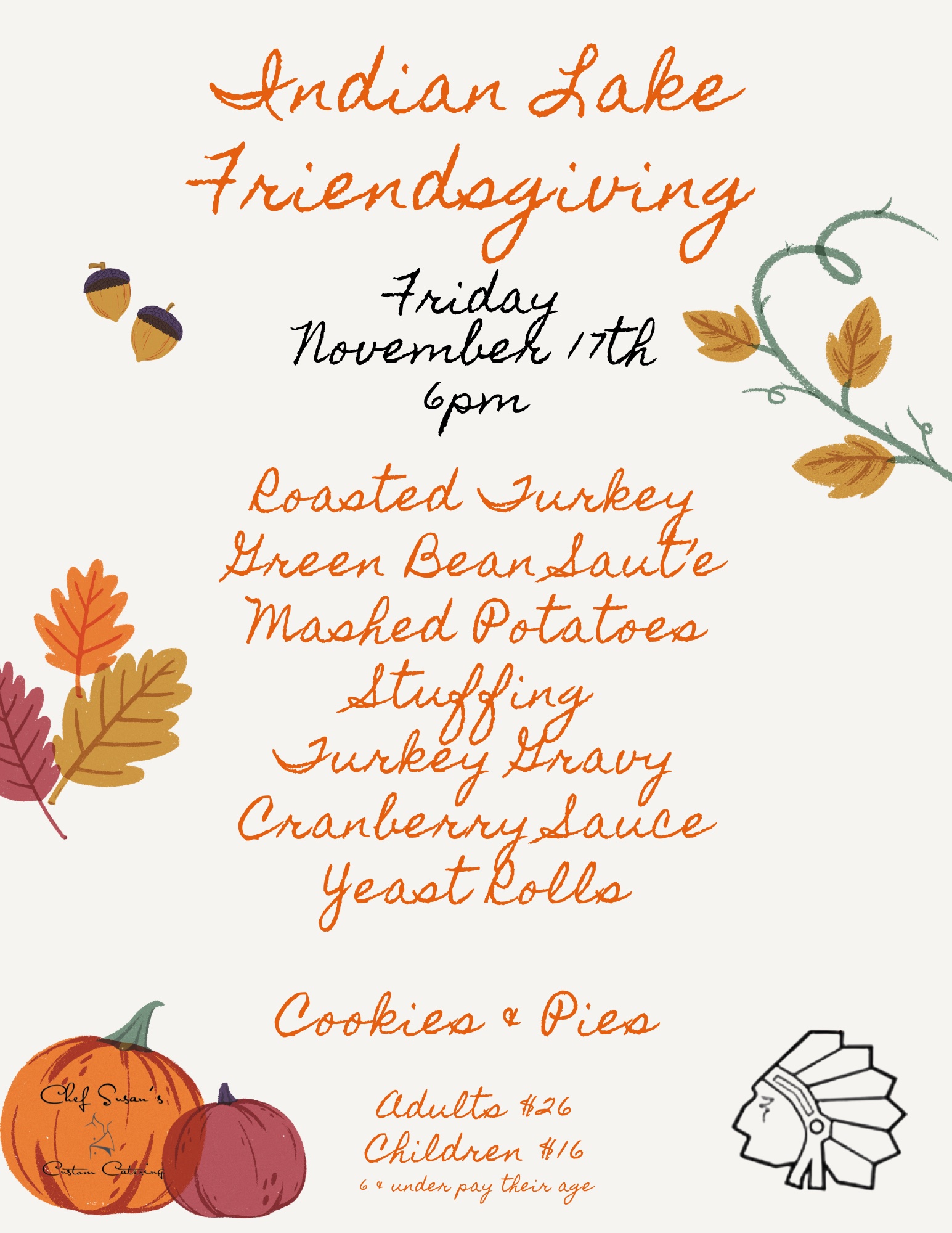 ILCC 2023 Friends Giving | Indian Lake Country