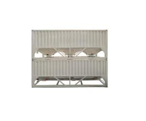 Horizontal & Stackable Container Silo 20 - 72 Tonne | Groundwork Experts