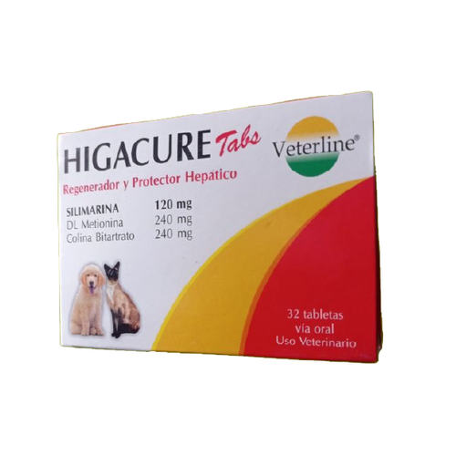 Higacure (Regenerador y Protector Hepático) - Caja 32 comprimidos ...