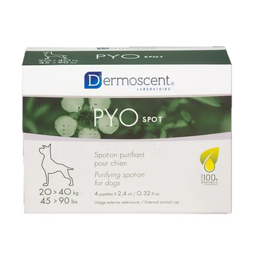 Dermoscent - PYOspot para perros 2.4 ml. (20-40 kg.) - 1 pipeta ...