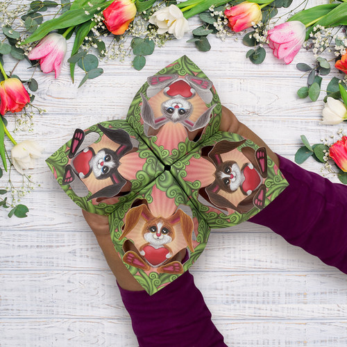 Origami paper fortune teller - Cootie catcher - Educational toys - Cute ...