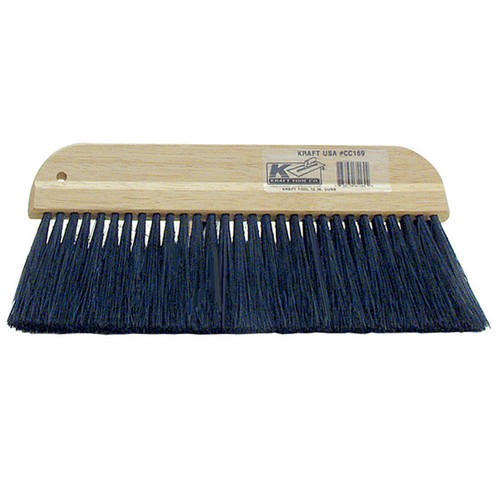 CC169 - 12" Wood Curb Brush | MONTAGNA CONCRETE