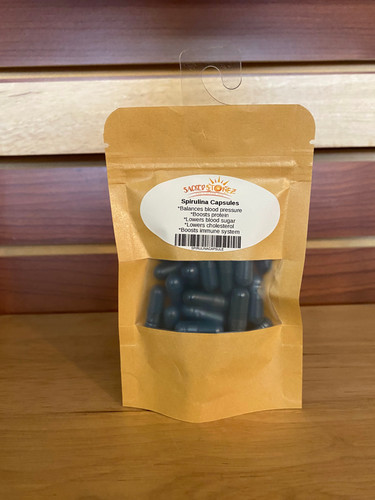 Spirulina capsules | SACRED STONEZ