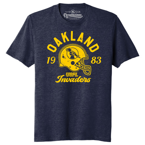 Oakland Invaders 1983 | Throwbackmax.com