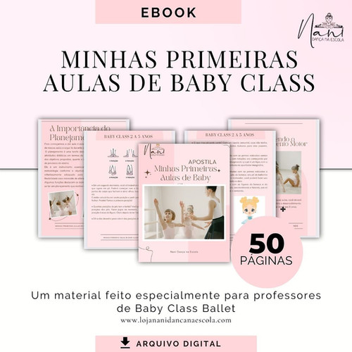 Minhas Primeiras Aulas de Baby Class | nanidancanaescola