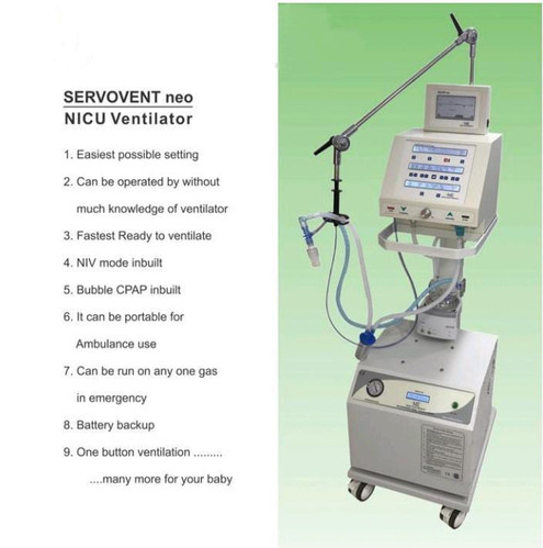 New Servovent Neo Ventilator | Beatzit Medicare