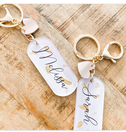 Personalised Acrylic Keyring | Gifts By You