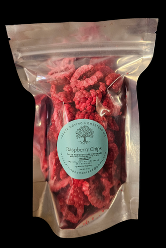 Raspberry Chips | Freeze Drying Homest