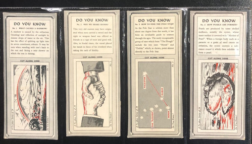 Typhoo Tea Do You Know Package Issue Tea Cards | JSCards