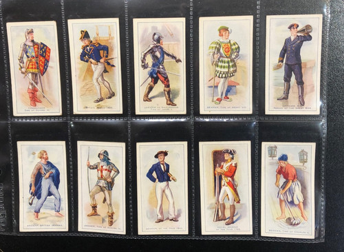 Sinclair British Sea Dogs Cigarette Cards | JSCards