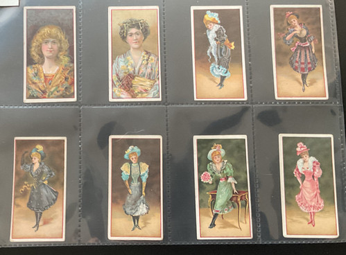 Richmond Cavendish Pretty Girls Rash Cigarette Cards | JSCards