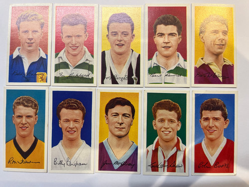 Barratt Famous Footballers A8 Confectionary Cards | JSCards
