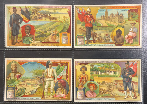 Liebig Colonies of European Powers S989 Trade Cards | JSCards