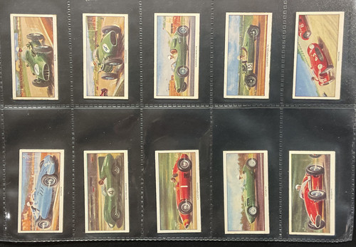 British Automatic Racing & Sports Cars Trade Cards | JSCards