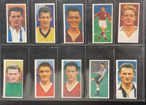 Cadet Sweets Footballers Small Title Confectionary Cards | JSCards