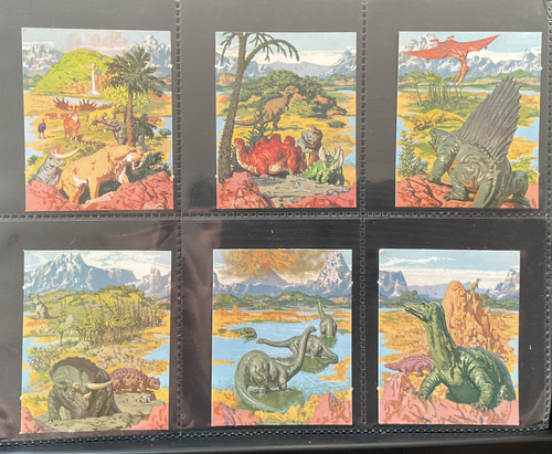 Walls Majicards Prehistoric Animals Trade Cards | JSCards