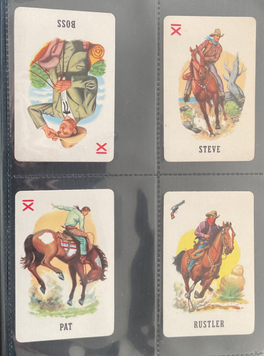 Whitman Western Cowboy Trade Card Game | JSCards