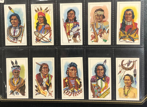 Payne G.P Tea American Indian Tribes Tea Cards | JSCards