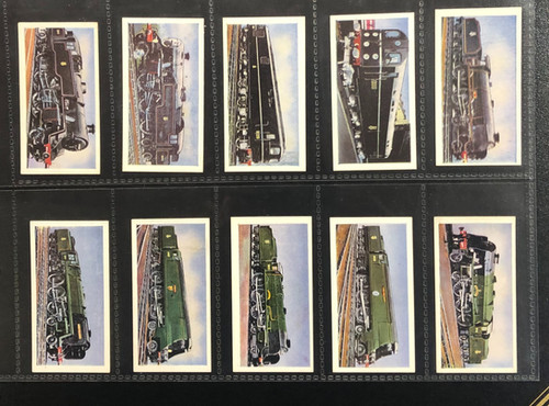 A.B.C Cinemas Railway Engines Trade Cards | JSCards