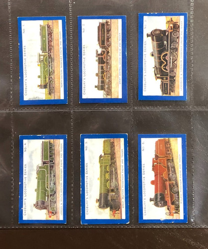 Cadbury Locomotive Series Confectionary Cards | JSCards