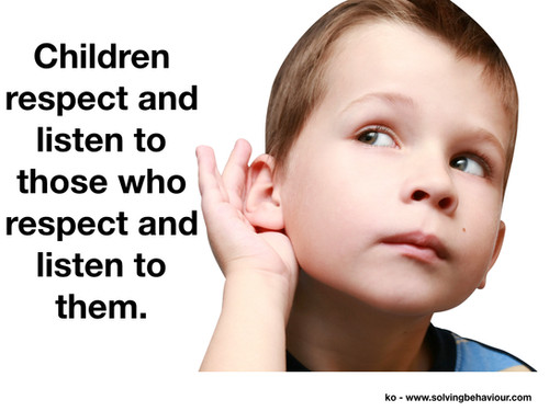 Respect and Listen | Solving Behaviour