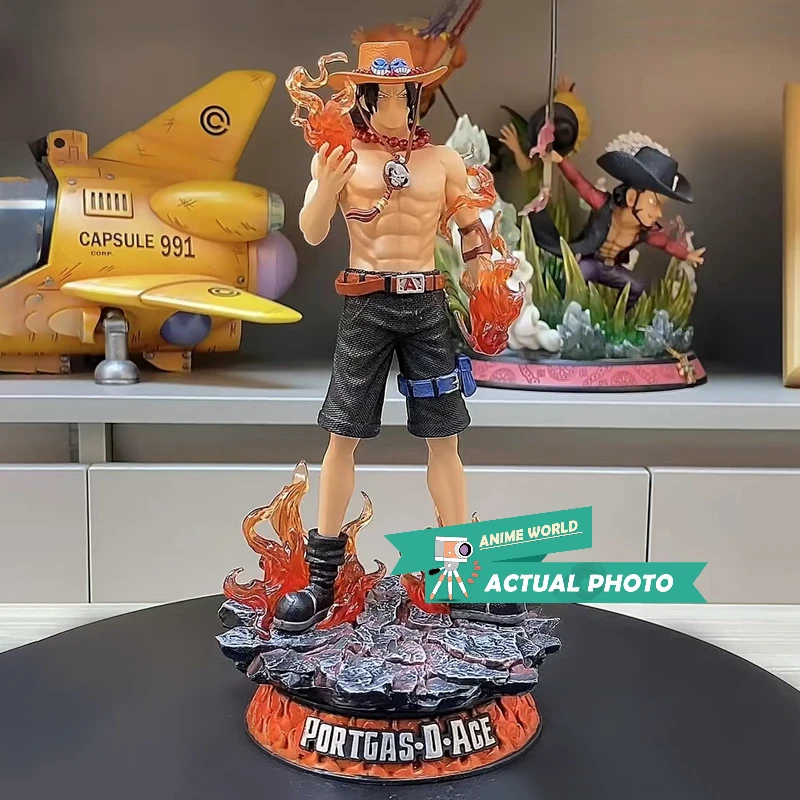 One Piece Portgas D. Ace Action Figure Home Decor 25cm Height | Anime world