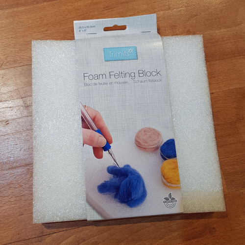 Foam Felting Block | thelittlecraftery