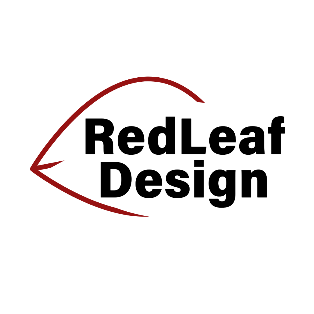 redleaf design, web design, red leaf design, branding