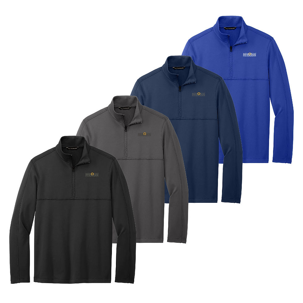 Men's Port Authority Smooth Fleece 1/4 Zip | Memorial Hermann Men's Port Authority Smooth Fleece 1/4 Zip | Memorial Hermann
