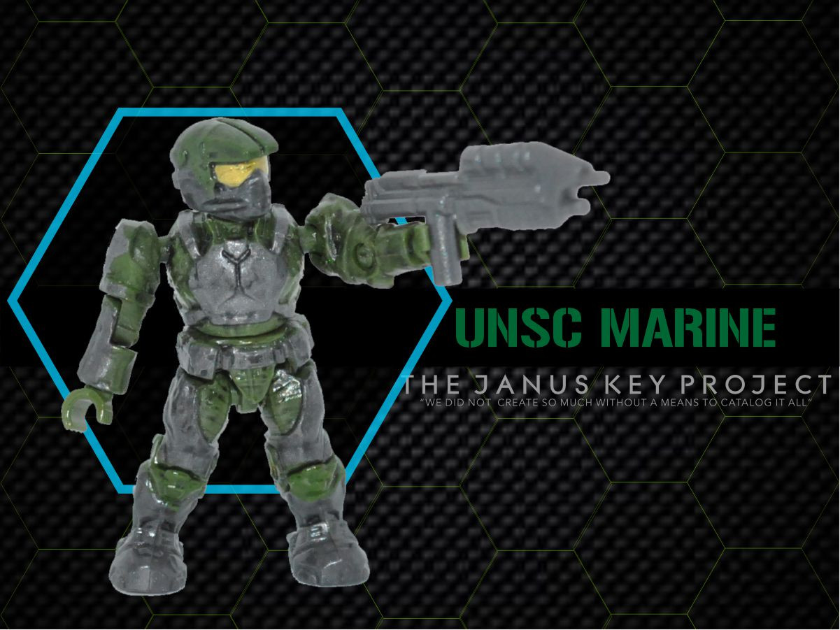 UNSC HALO WARS MARINE v1 (green)