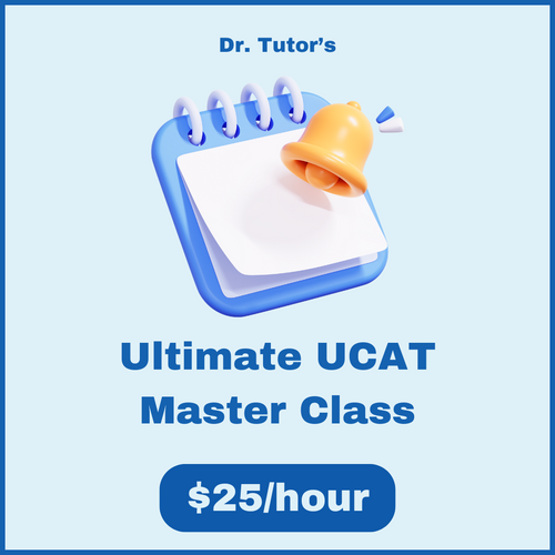 UCAT MasterClass 2025 ($25/HOUR) | Dr. Tutor 🎓
