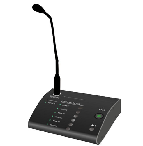 Dream Sound XMAM-6000RM Estacion Llamadas 6 Zonas | Audiocity