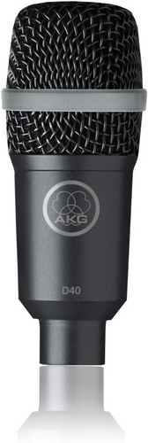Akg D40 Micrófono De Instrumento Dinámico Profesional | Audiocity