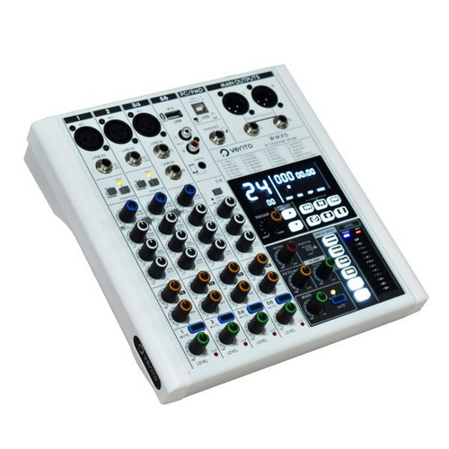 Vento WMX6 Mezclador De 6 Canales Con Interfaace Y Efectos | Audiocity