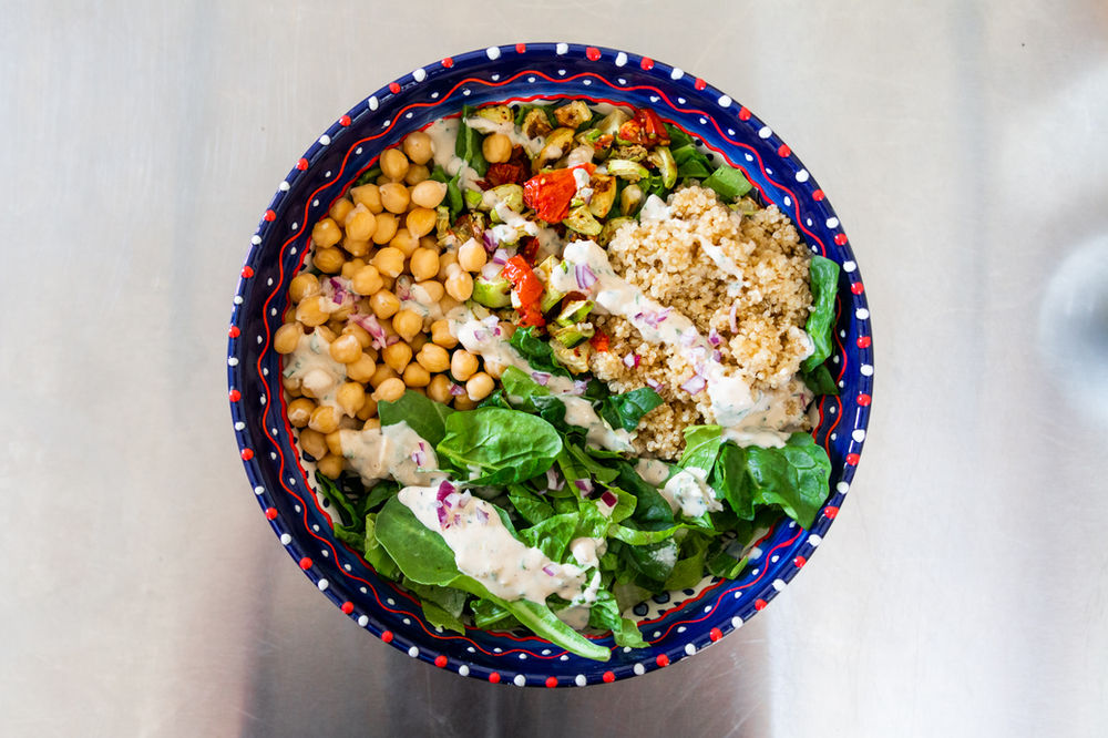 ISRAELI ROASTED VEGGIE BOWL