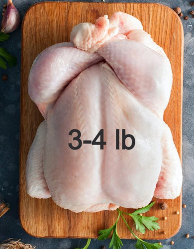 3-4 lb Whole Chicken | CedarRidgeHomestead