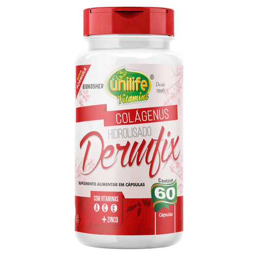 COLAGENUS DERMFIX 60 CAPS UNILIFE | Grãos de Ouro